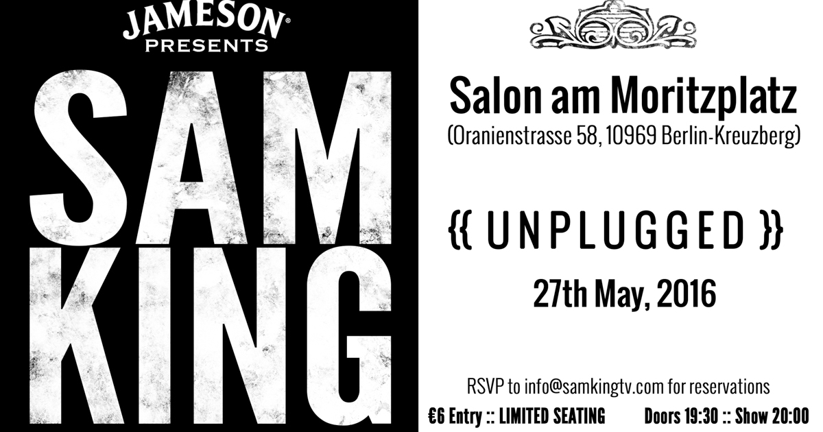 Sam King em Berlim | Go Easy Berlin